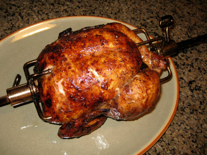 Homemade BBQ Rotisserie Chicken Recipe Delishably Food And Drink homemade-bbq-rotisserie-chicken-recipe-delishably-food-and-drink