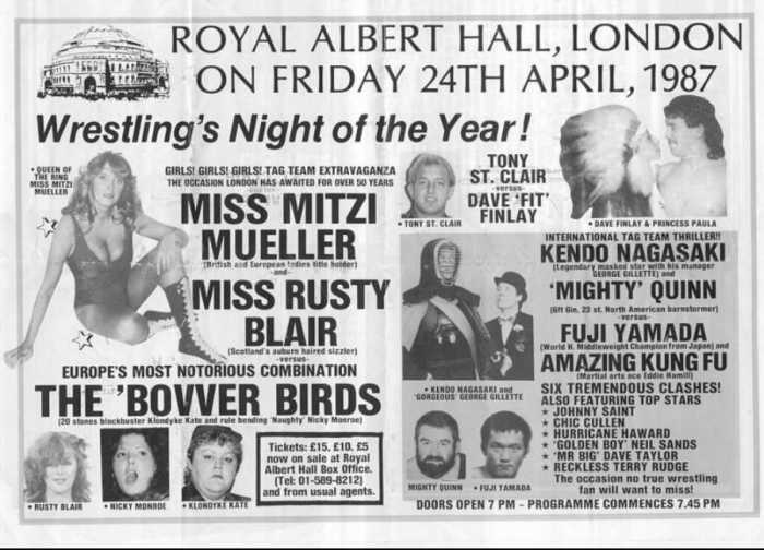 British Women's Pro Wrestling - Mitzi Mueller - HubPages