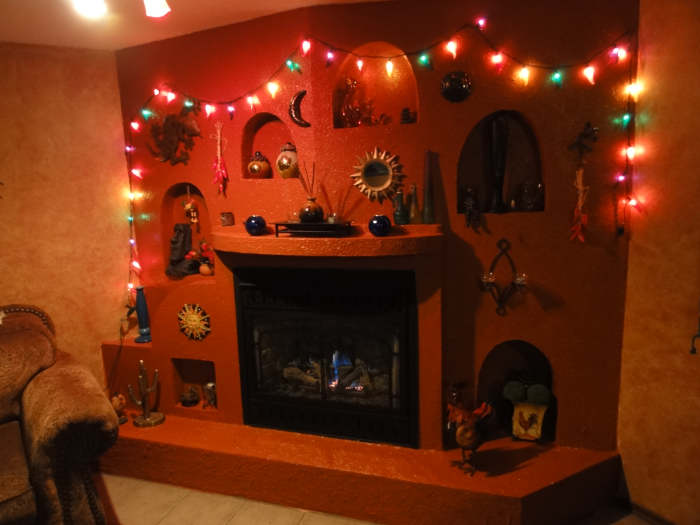 How to Build a Spanish Adobe Fireplace Grotto and Create Your Own ...