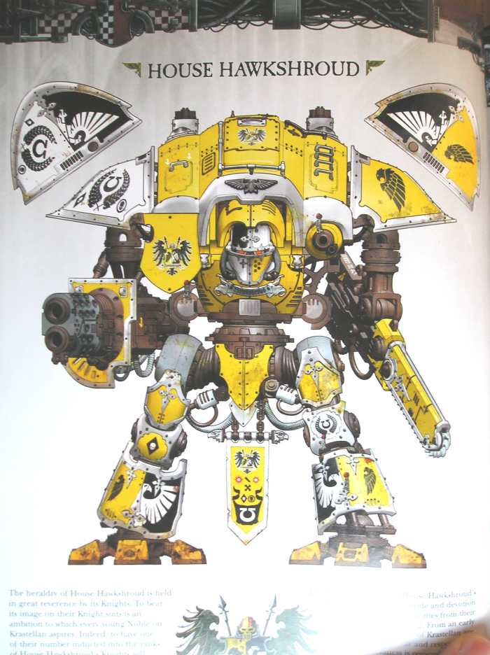 Imperial Knight Houses Warhammer 40k - HubPages