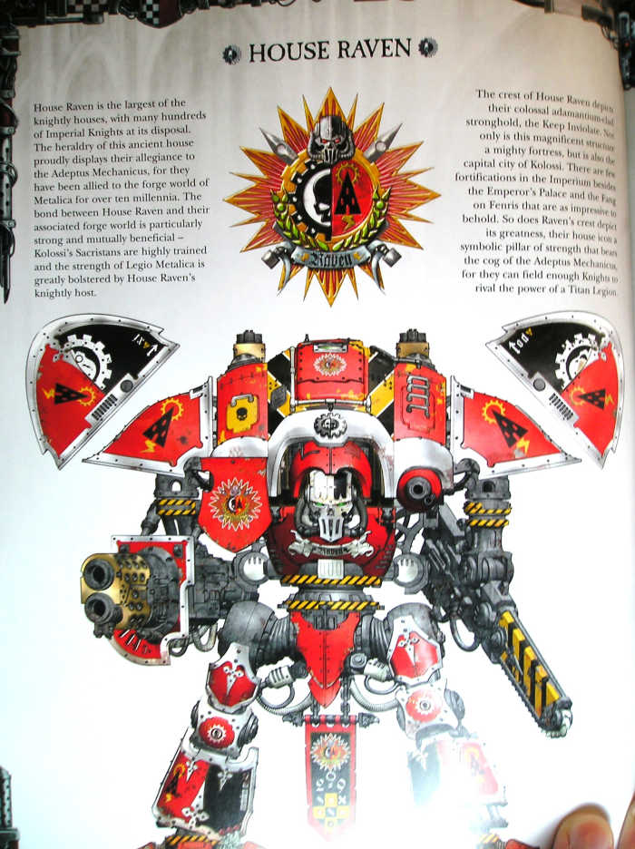 Imperial Knight Houses Warhammer 40k - HubPages