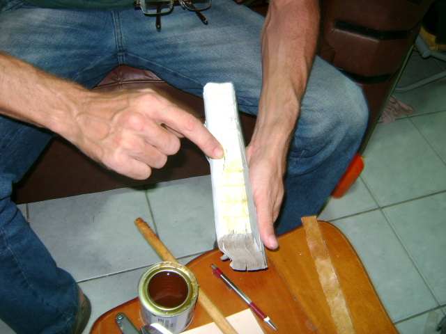 Step by step instructions on How to repair a Bible Cover or book Spine ...