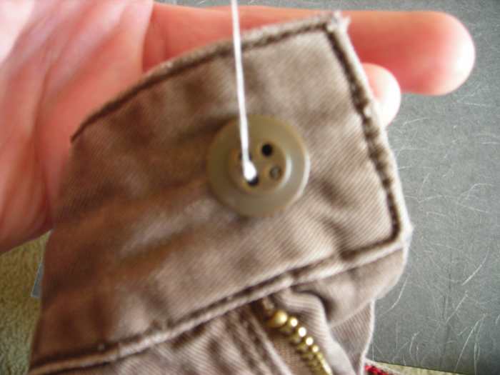 How to Put a Button On Pants - HubPages
