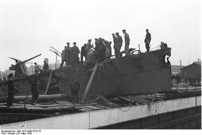 The Greatest Raid of All - Operation Chariot - St. Nazaire lock gates ...