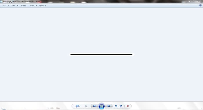 How to insert paragraph separators to a hub? - HubPages
