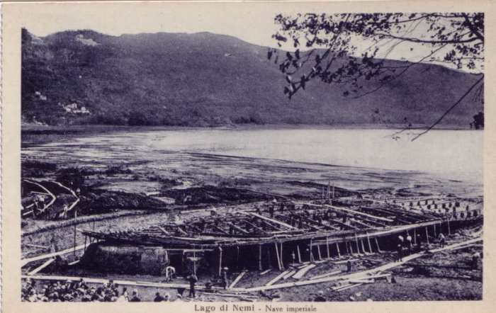 Roman Emperor Caligula and the fantastic Nemi Barges discovered at the ...