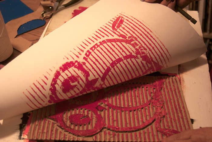 Corrugated Cardboard Printmaking for Children - HubPages