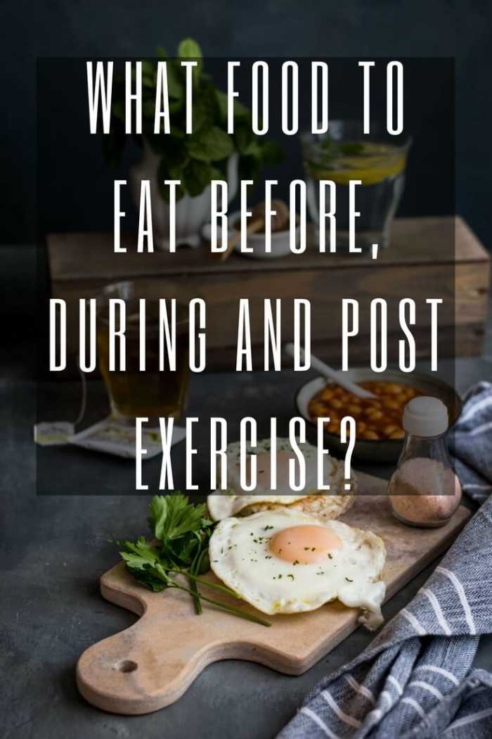Food for Exercise - What to Eat Before, During and After Workout - HubPages