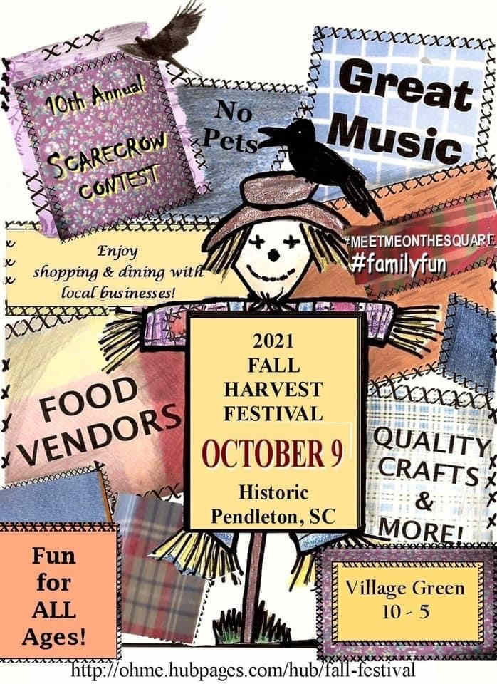Fall Harvest Festival In Pendleton SC - October 9, 2021 - HubPages