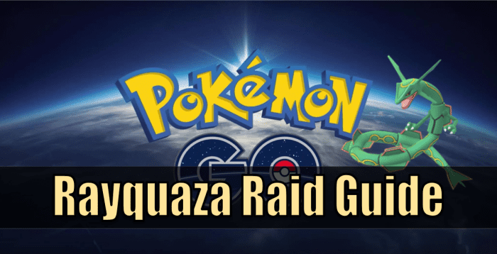 "Pokémon GO" Rayquaza Raid Guide - HubPages