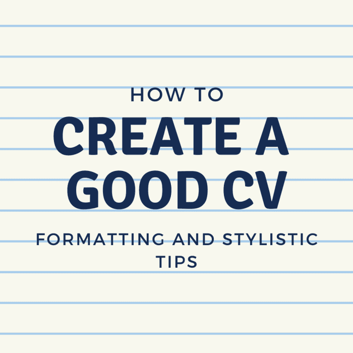 How to Arrange and Write a Good CV - HubPages