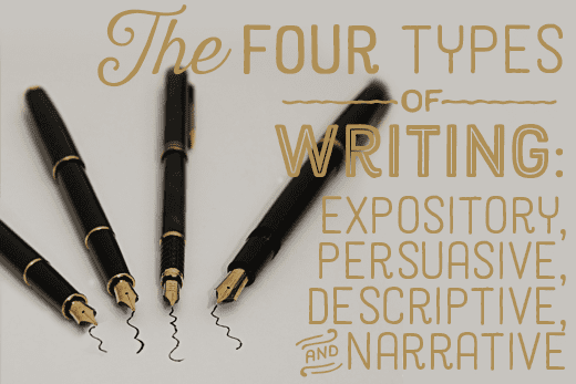 Four Different Types Of Writing Styles Expository Descriptive Four Different Types Of Writing Styles Expository Descriptive