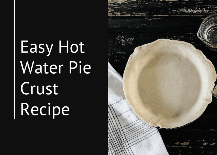 Easy Hot Water Pie Crust - HubPages