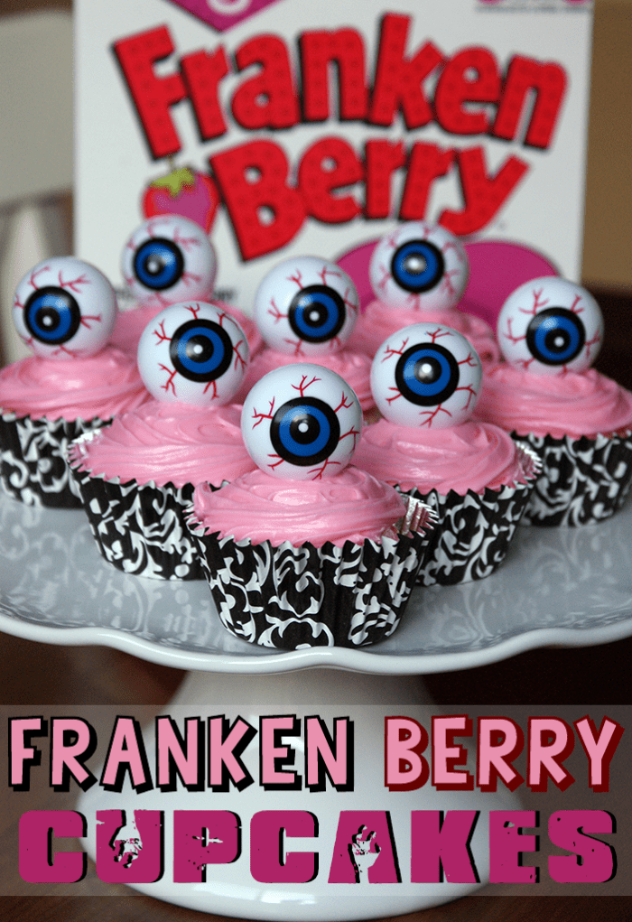 Franken Berry Monster Cereal Halloween Cupcakes Recipe - HubPages