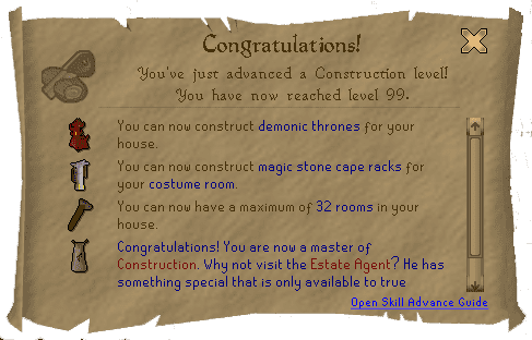 "RuneScape": 99 Construction Guide - HubPages