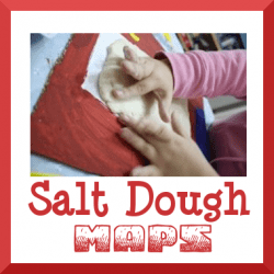 How to Make a Salt Dough Map - WeHaveKids