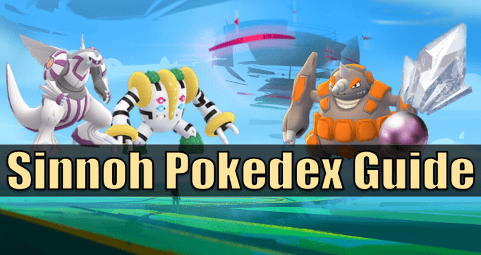 "Pokémon Go" Sinnoh Pokédex Guide - HubPages