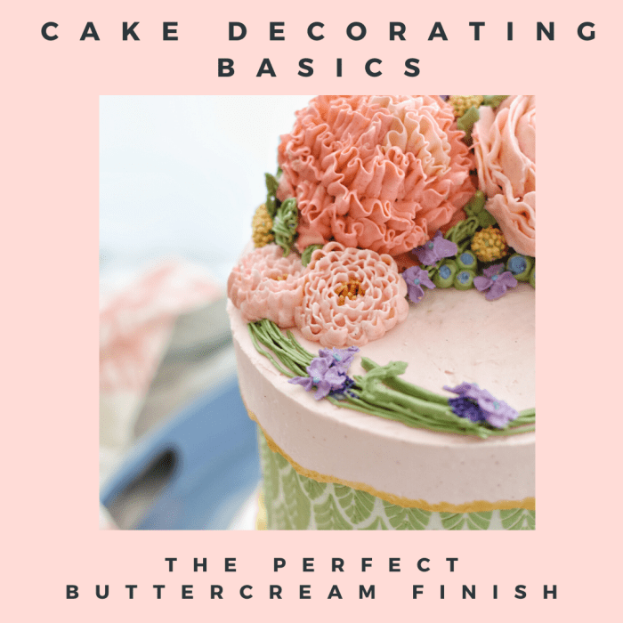 Cake Decorating Basics: How to Achieve the Perfect Buttercream Finish ...