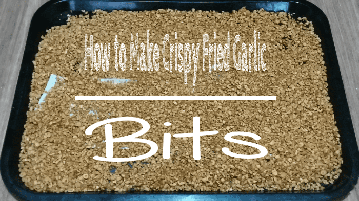 How to Make Crispy Fried Garlic Bits - HubPages