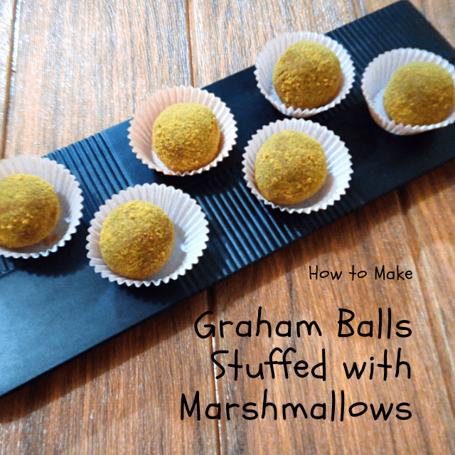 How to Make Graham Balls Stuffed With Marshmallows - HubPages