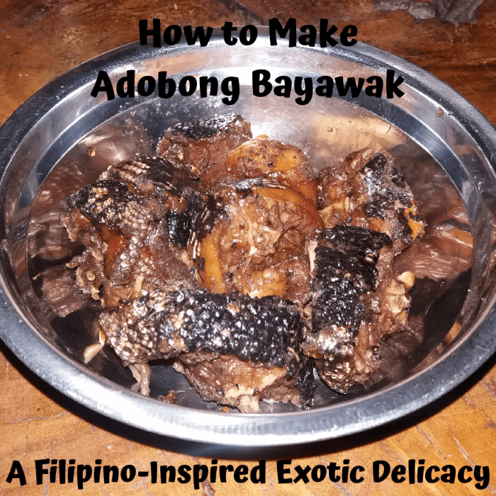 How to Make Adobong Bayawak: A Filipino-Inspired Delicacy - Delishably