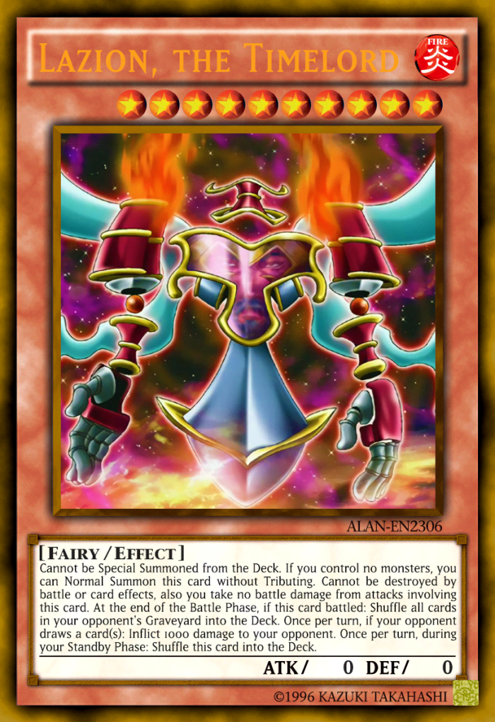 Top 10 Timelord Monsters in Yu-Gi-Oh - HubPages