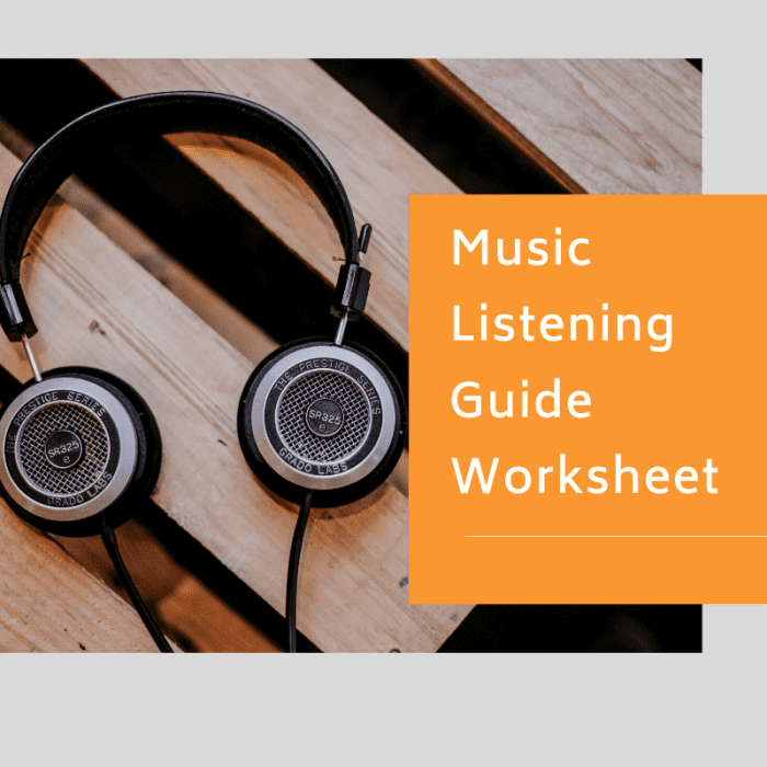 Music Listening Guide Worksheet - HubPages