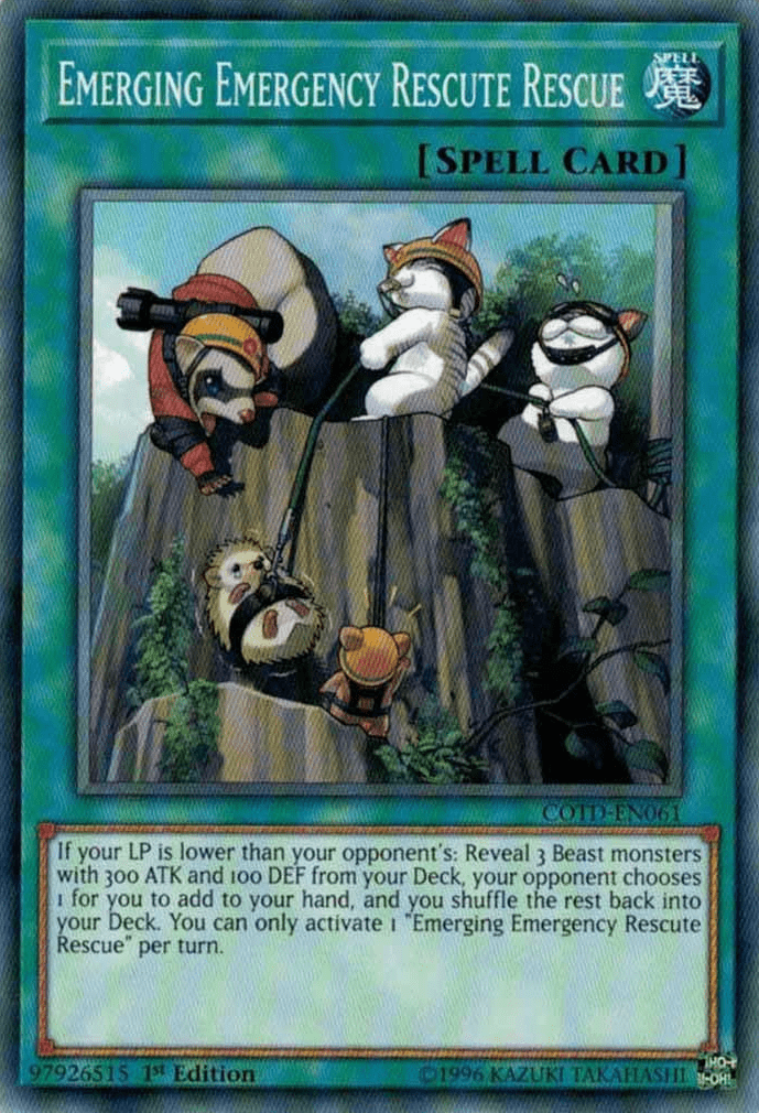 Top Five Rescue Squad Cards in Yu-Gi-Oh! - HubPages