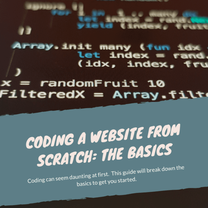 How To Code A Website From Scratch For Beginners Owlcation