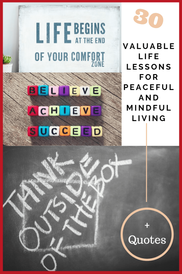 30 Valuable Life Lessons for Peaceful and Mindful Living - HubPages
