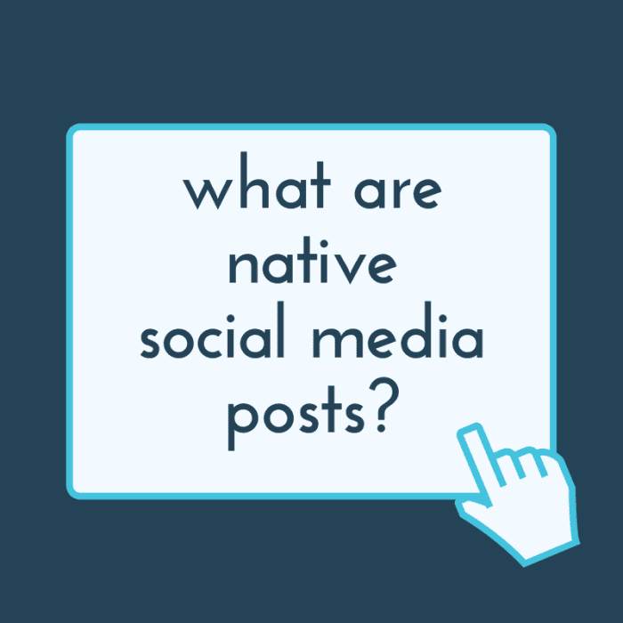 What Are Native Social Media Posts? - HubPages