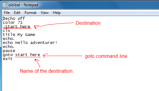 Creating a Game With Notepad - Owlcation