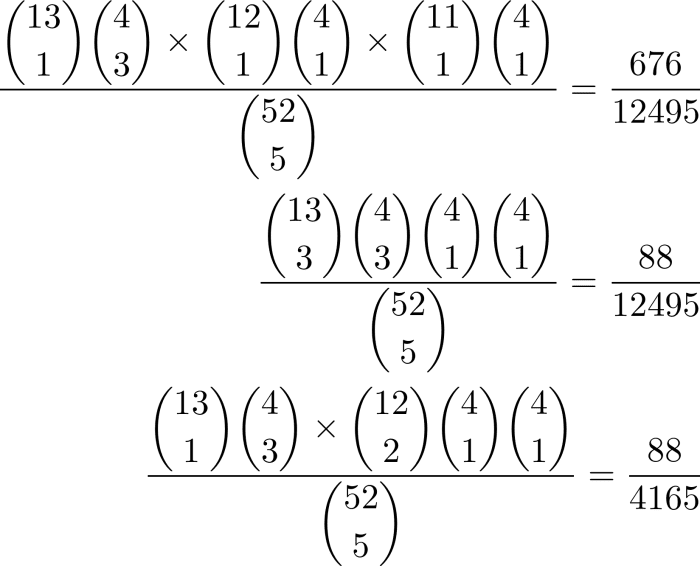 Cracking Probability and Combinatorics: Card Game Problems - Owlcation