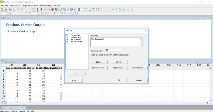 How to Create a P-Chart in Minitab 18 - HubPages