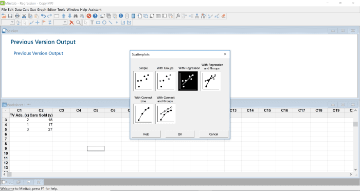 How to Complete a Regression Analysis in Minitab 18 - HubPages