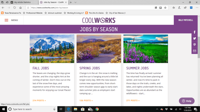 How to Apply for a Seasonal Job Using CoolWorks - HubPages