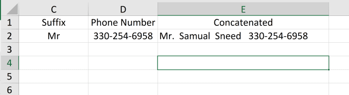 How to Concatenate Data in Microsoft Excel - HubPages