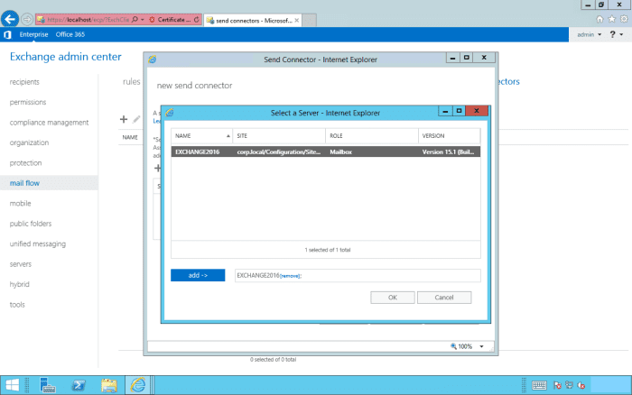 How to Configure Exchange Server 2016 After Installation for Mail Flow ...