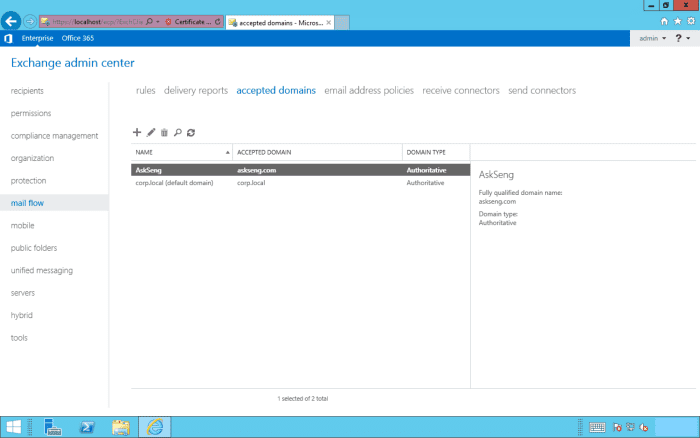 How to Configure Exchange Server 2016 After Installation for Mail Flow ...