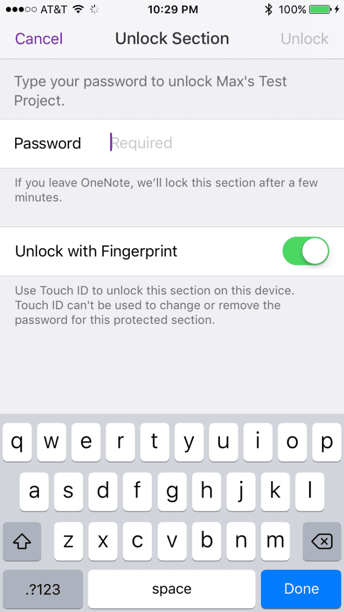 How to Use Password Protection in OneNote iOS App - HubPages