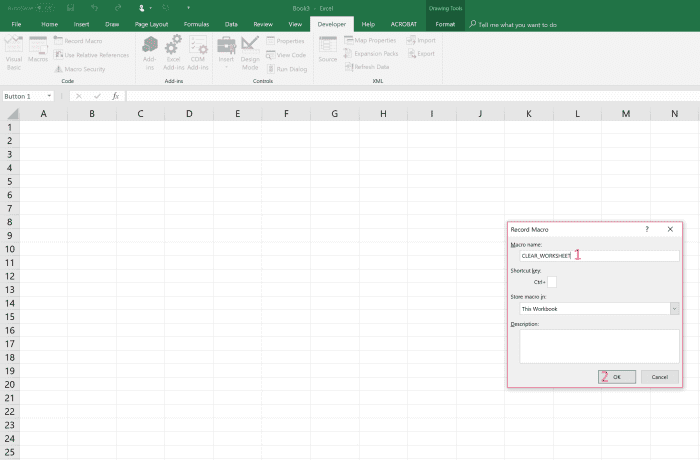 Create a Macro Button That Will Clear All of Your Work Within an Excel Worksheet - HubPages