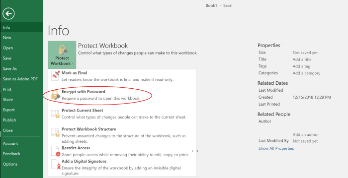 How to Password Protect Excel Files - HubPages