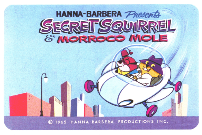 History of Hanna-Barbera: "The Atom Ant/Secret Squirrel Show" - HubPages
