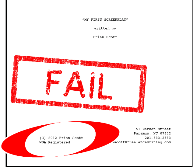 How to Format a Title Page for Your Screenplay - ReelRundown