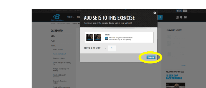 How To Create A Workout Template In BodySpace CalorieBee how-to-create-a-workout-template-in-bodyspace-caloriebee