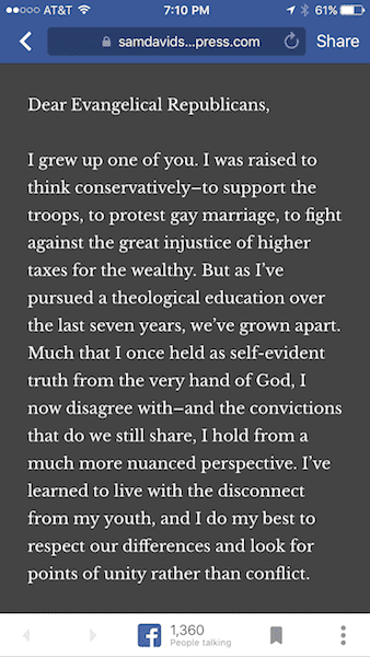 An Evangelical Republican's Open Letter To America - HubPages