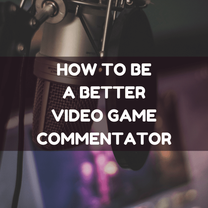 How to Be a Successful Gaming Commentator and What to Talk About - HubPages