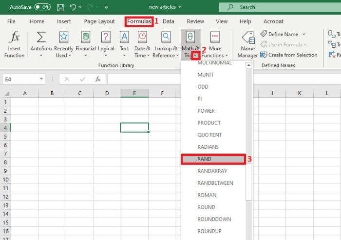 How to Use the RAND Function in Excel - HubPages