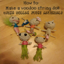 How To: Make A Voodoo String Doll Using Dollar Store Materials - HubPages