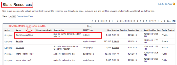 Salesforce CTI Integration, Setting up Open CTI Sample Application ...